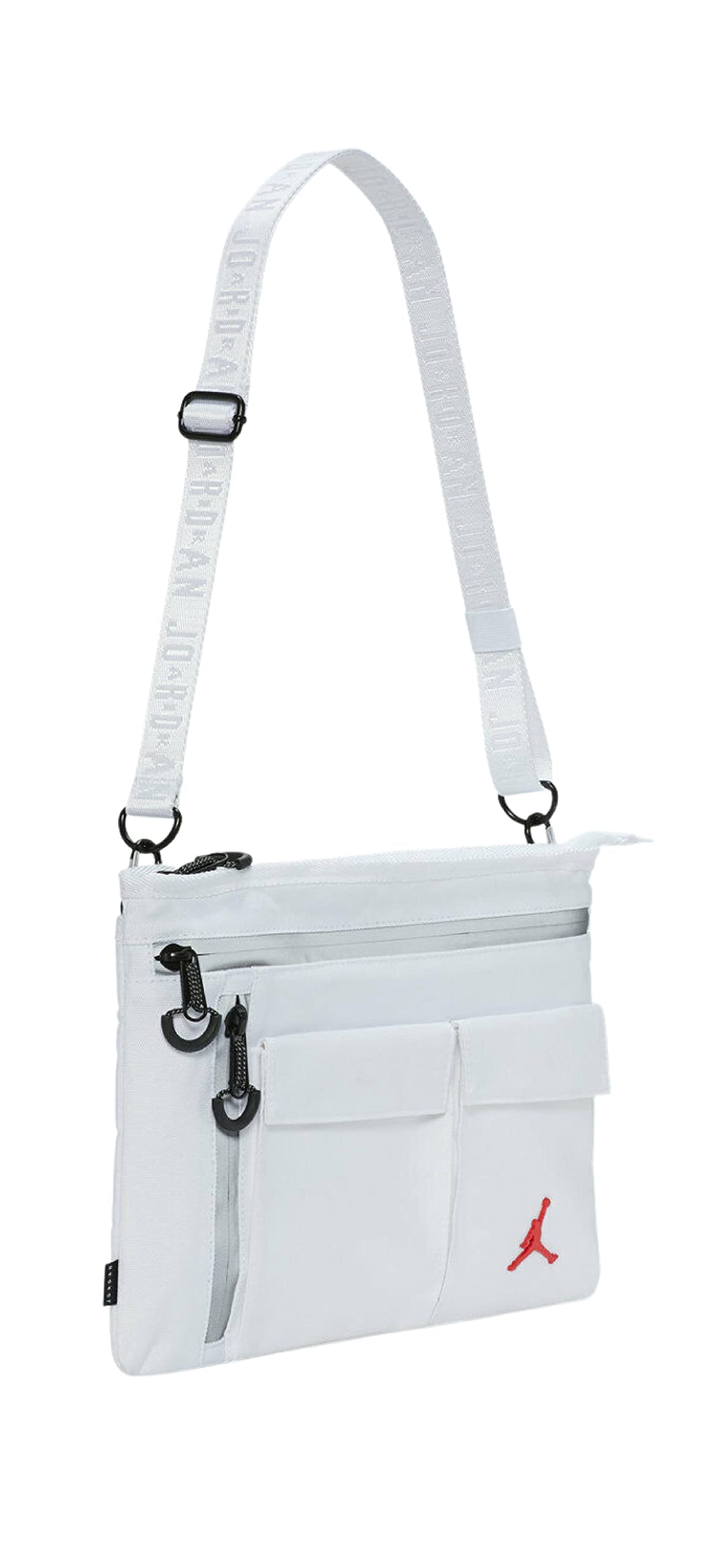 Jordan Icon Shoulder Bag Crossbody Pack Unisex Retro White Red Black