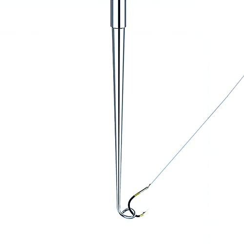 Awakingdemi 2pcs Stainless Steel Fishing Hook Extractor Fish Hook Quick Removal Device Tools Portable Fish Hooks Detacher Remover Fishing Accessories