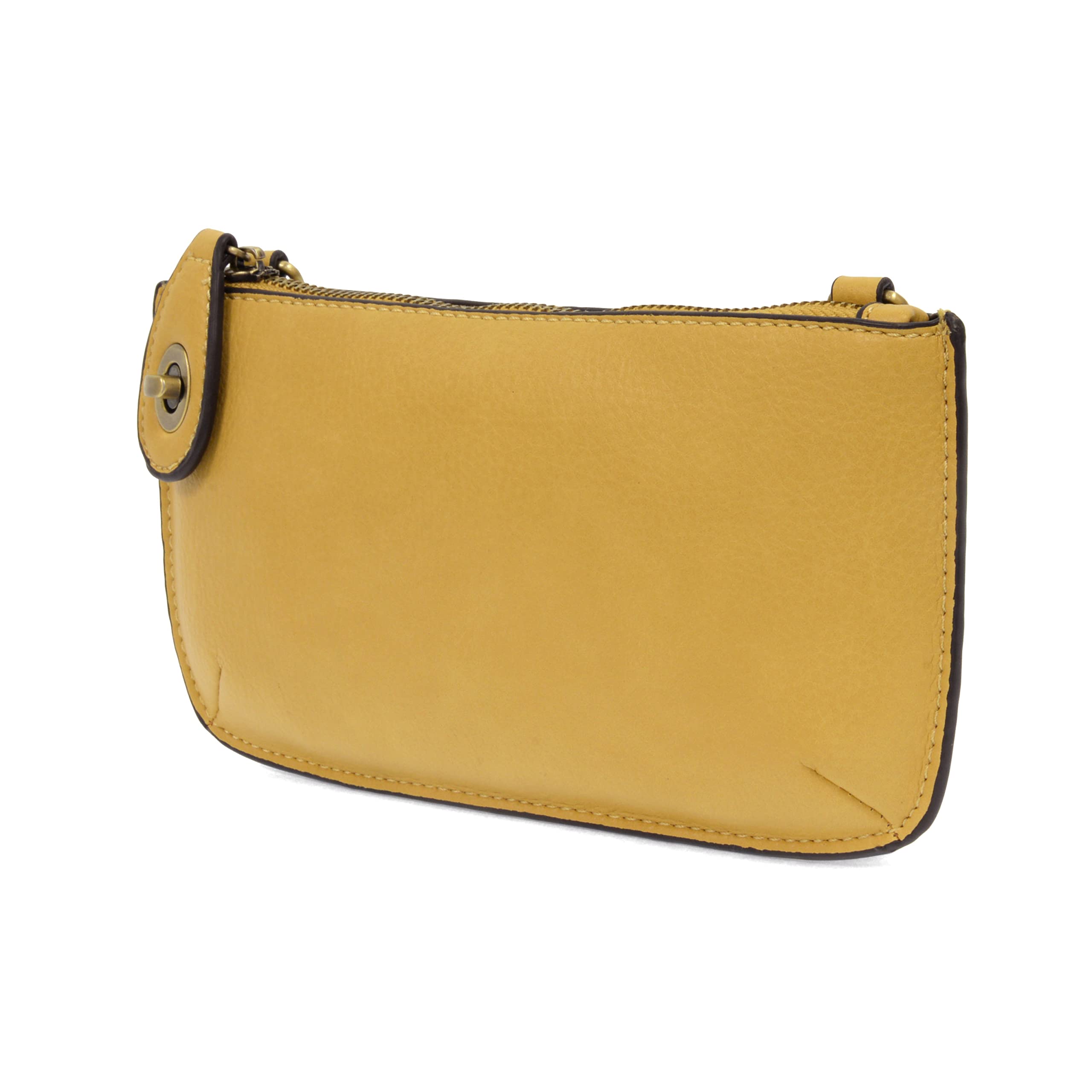 Joy Susan Women's Fashion Purse Mini Crossbody Wristlet Clutch Handbag - Butter