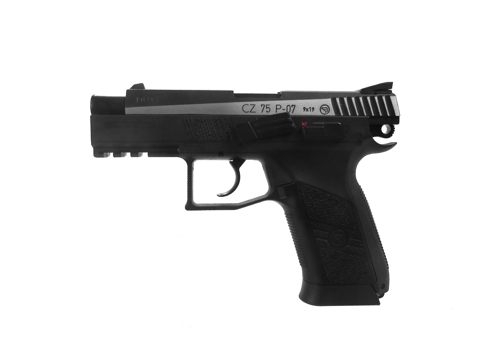 ASG CZ 75 P-07 Duty Two-Tone CO2 BB Gun Pistol .177 cal Steel, Blowback