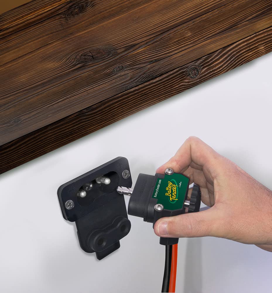 Battery Tender DC to DC Power Connector: Trolling Motor Plug for Onboard Marine 12V to 48V DC Power Connection, Weather Resistant with 80 AMP Capacity - 027-0004-KIT