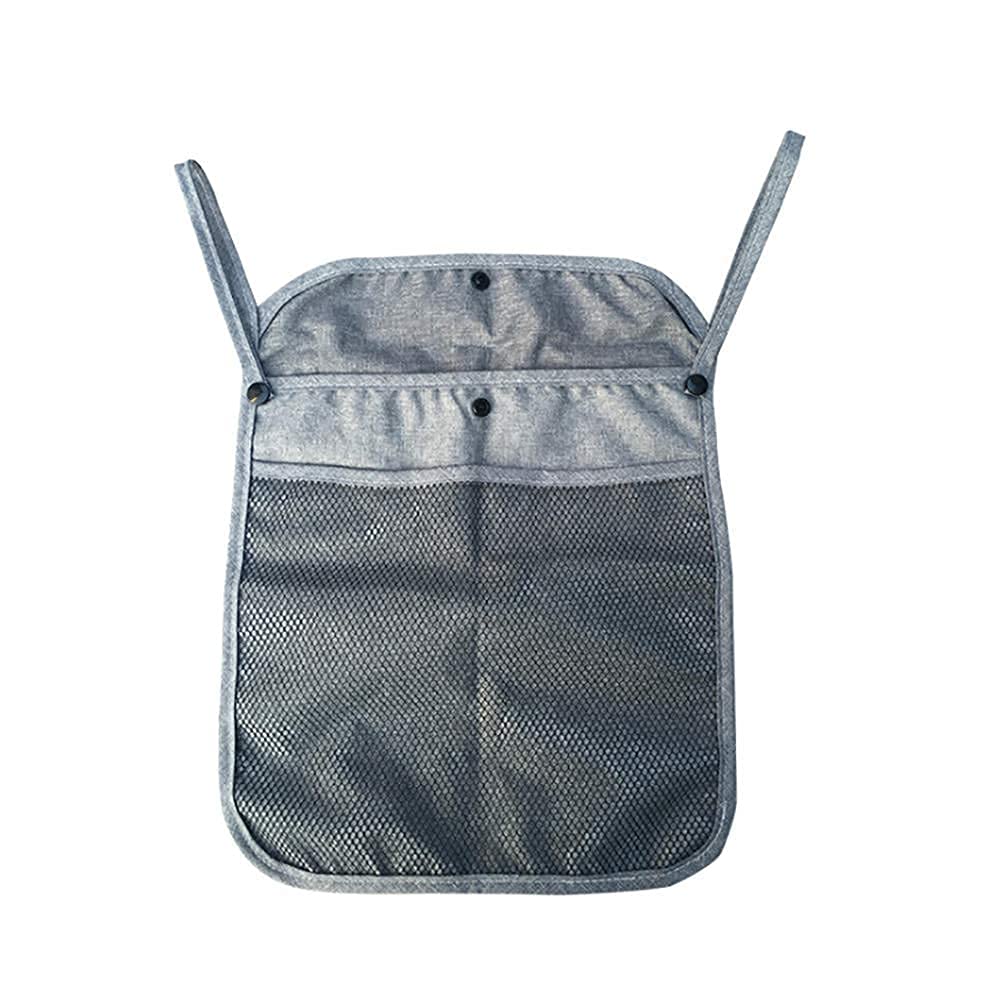Baby Stroller Organizer with two Storage Pockets front mesh pocket-for bottles nappy baby cloth Diaper storage,Secure Straps, Detachable webbing easy crab strollers