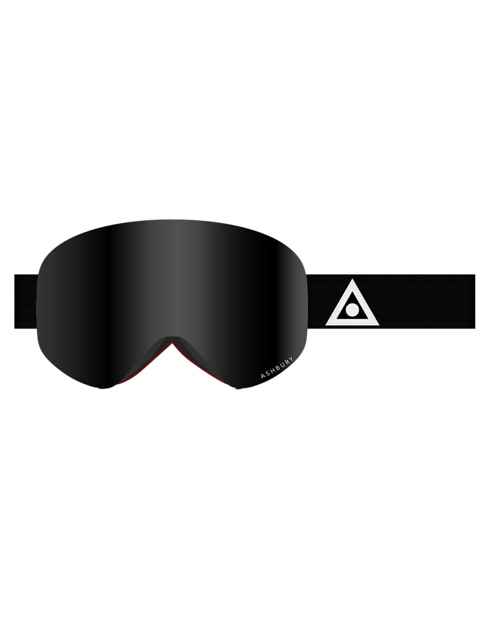 Ashbury Sonic Goggles w/Bonus Lens Mens Black Triangle/Dark Smoke and Yellow Lens