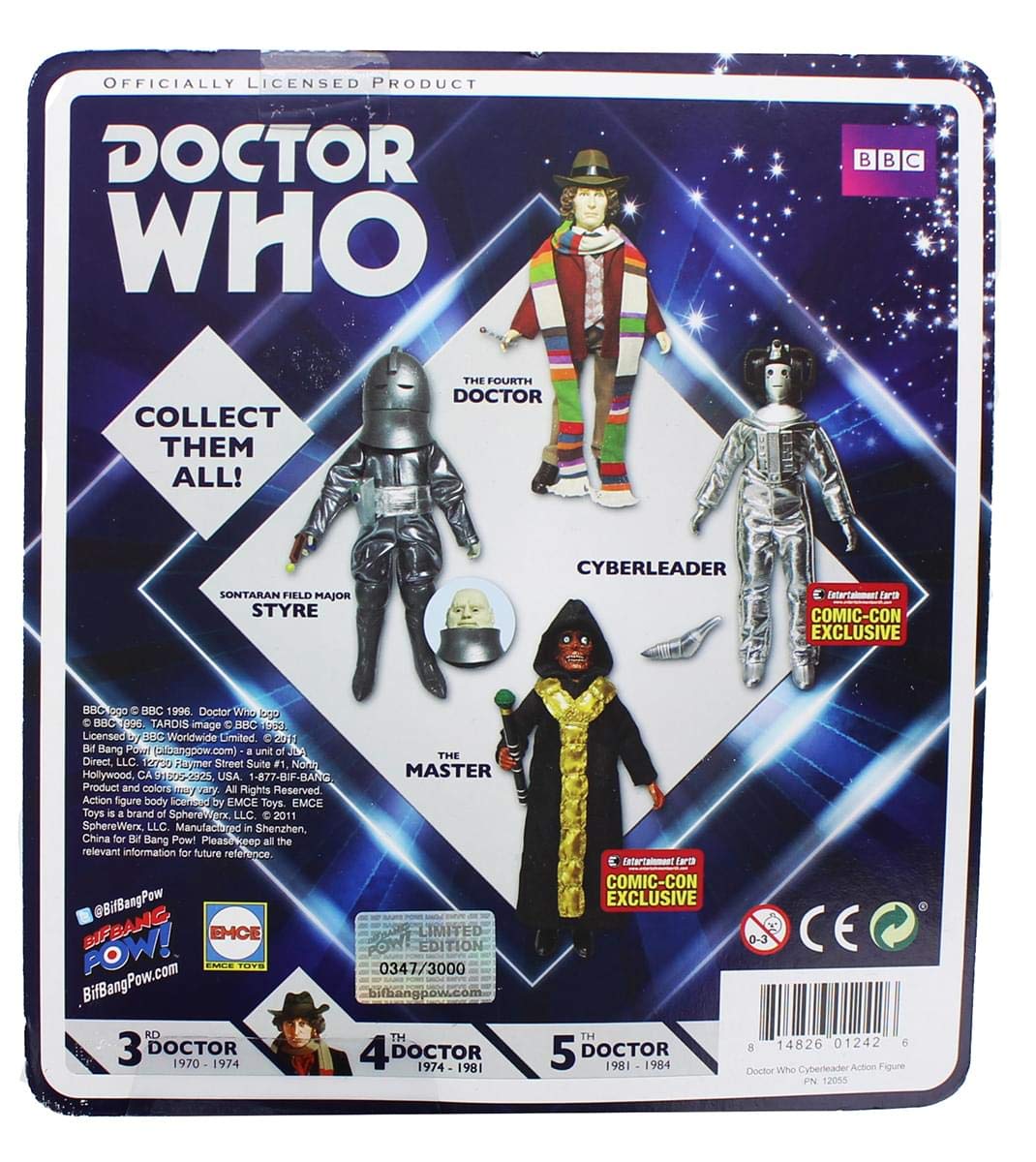 Entertainment Earth Doctor Who Series 2 Cyberleader Exclusive Action Figure