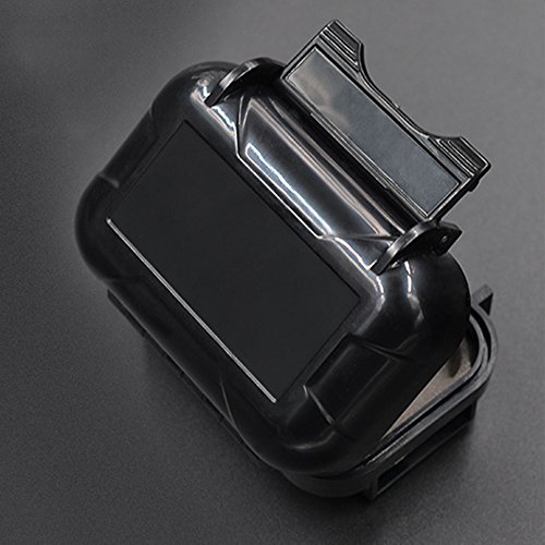 KZ ABS Hard-Sided Multifunction Protective Case for Earphones, in-Ear Monitors, Eartips (Black)