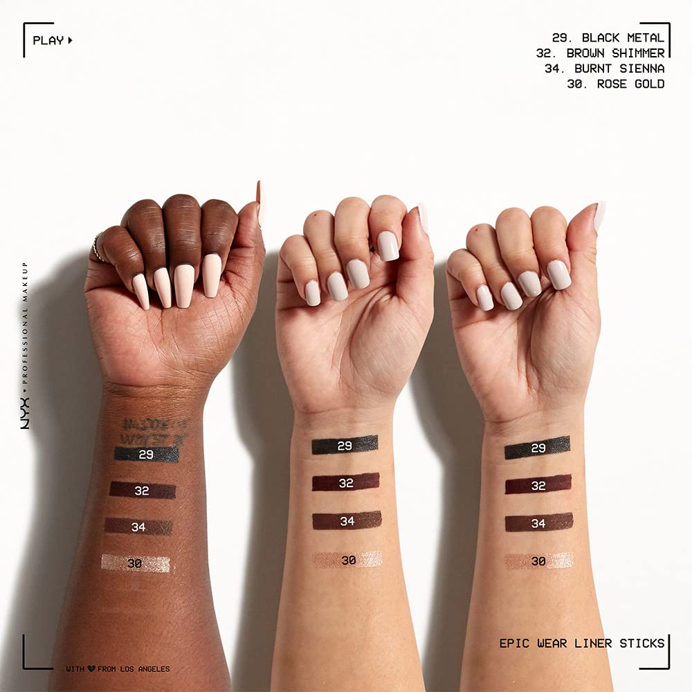 NYX PROFESSIONAL MAKEUP Epic Wear Liner Stick, Long-Lasting Eyeliner Pencil - Rose Gold