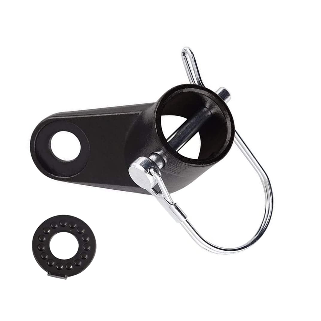 Bike Bicycle Trailer Coupler Attachment Angled Elbow for Instep & Schwinn Bike Trailers,for Kids / Dog Replacement Bicycle Trailer Attachment