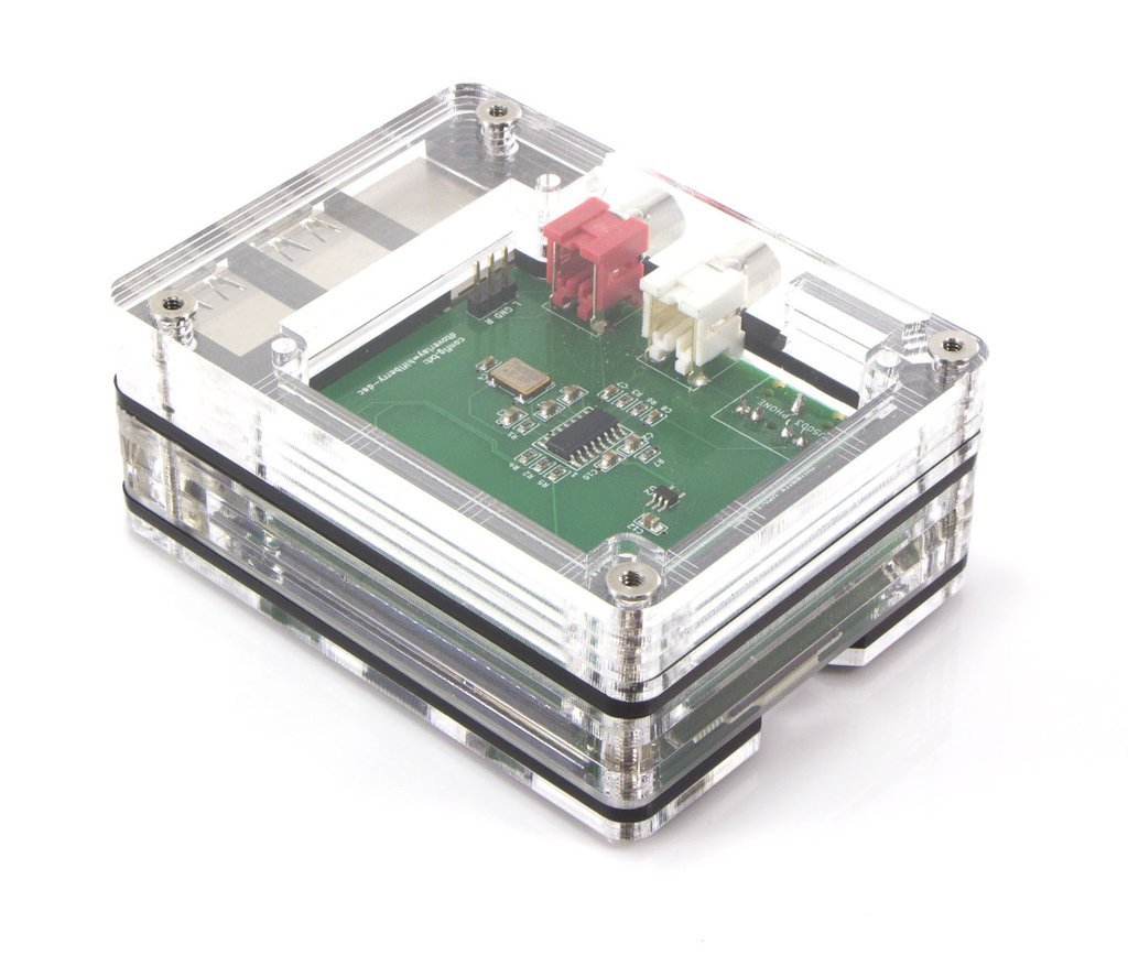 Top HAT Tall Upgrade Kit for Zebra Case - Raspberry Pi3B+, 3 Pi2 B B+ - Black