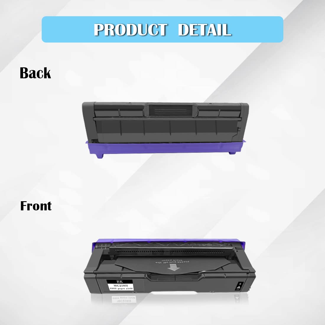 ASEKER Compatible M C250H Toner Cartridge 408336 for Ricoh M C250 C250FW C250FWB P C300 C300W C301 C301W Printer High Capacity 6900 Pages (Black x 1)