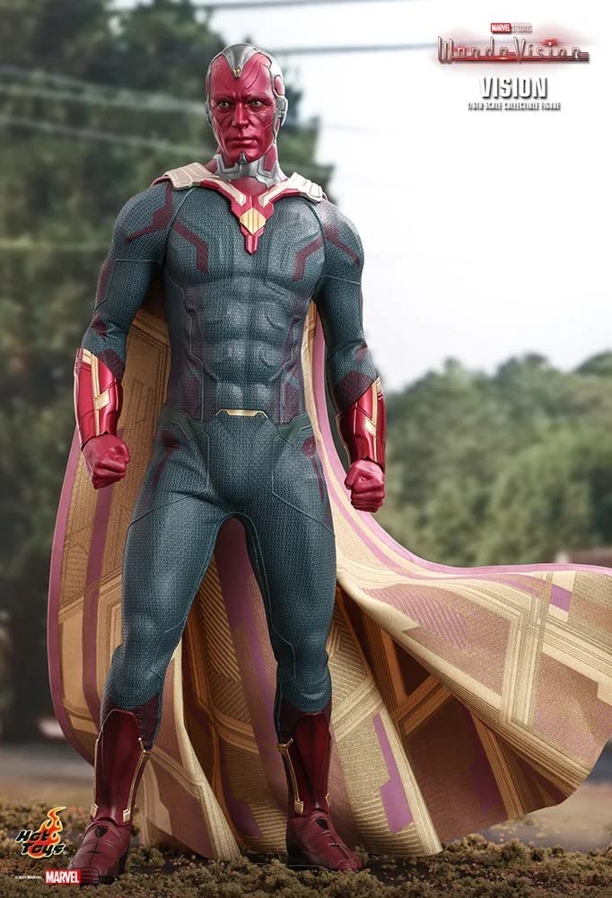 Hot Toys Wandavision 12 Inch Action Figure 1/6 Scale - Vision 907936