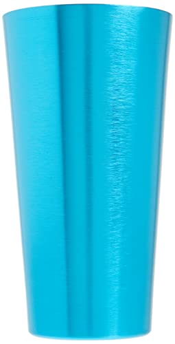 Retro Aluminum Tumblers - 6 cups -20oz - By Trademark Innovations (Assorted Colors)