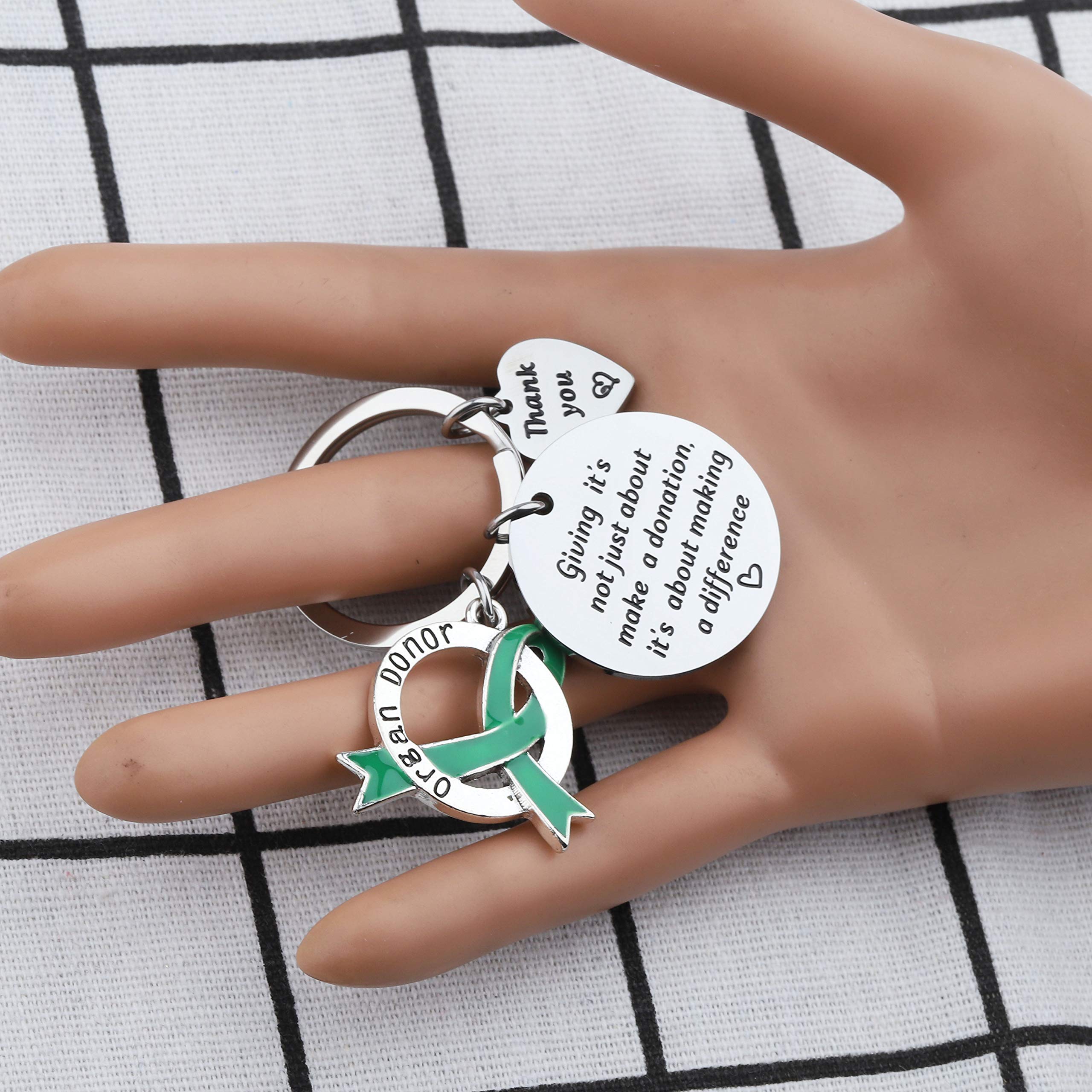 BAUNA Organ Donor Gifts Green Giving Donation Awareness Kidney Gift