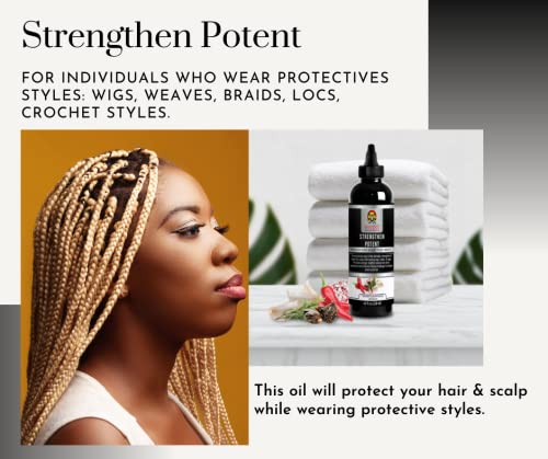 Strengthen Jamaican Black Black Castor Oil Scalp Treatment (FOR PROTECTIVE STYLES)