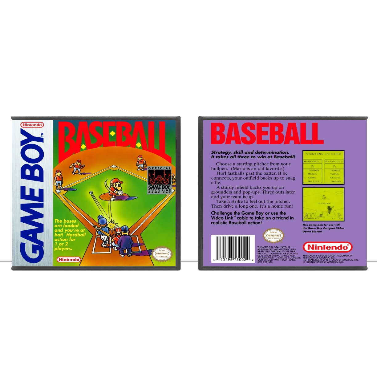 Baseball | (GB) Game Boy - Game Case Only - No Game