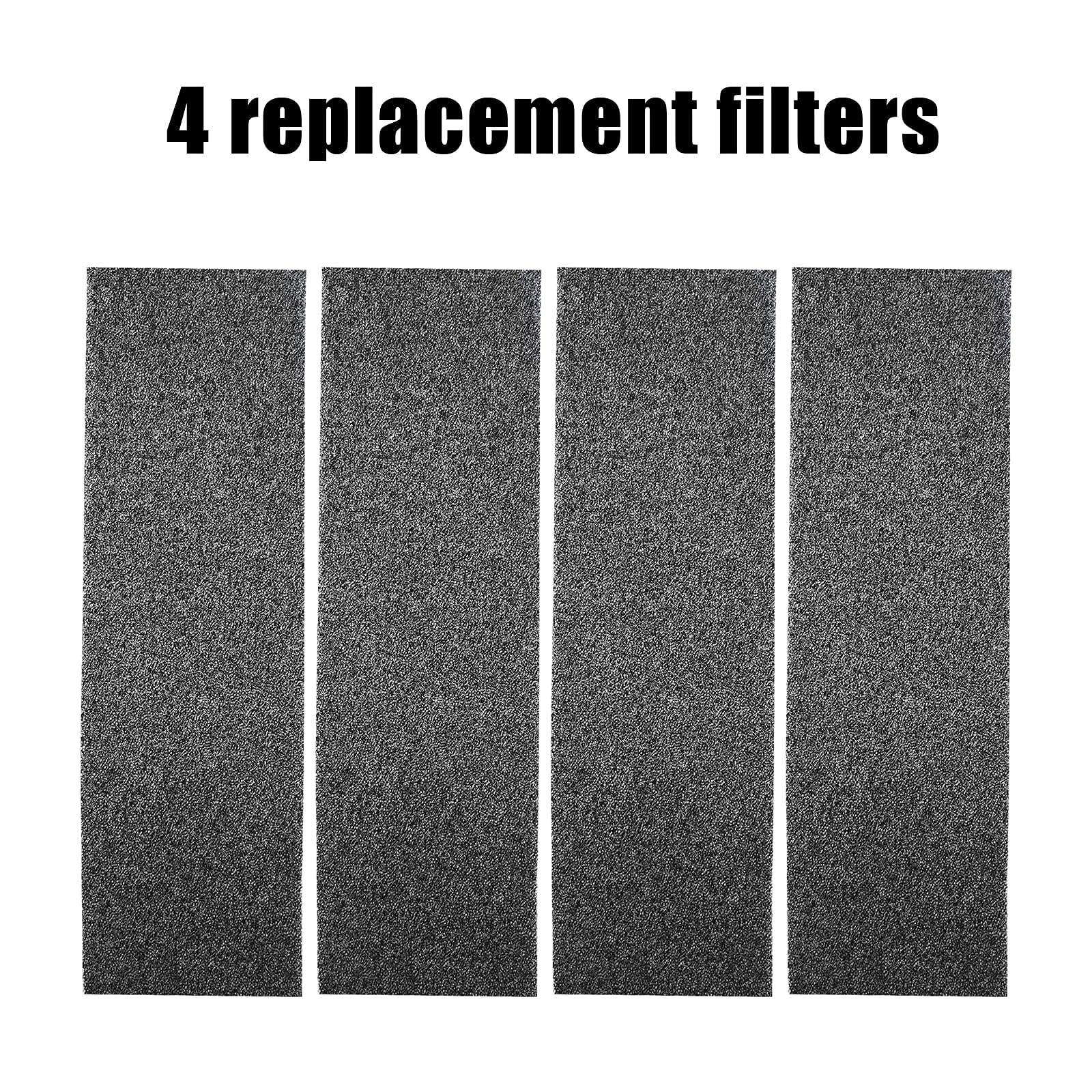 Hoypeyfiy 2Packs FLT4825 Filter B with 4 Carbon Pre-Filters Replacement for GermGuardian AC4300BPTCA, AC4900CA, AC4825, AC4825DLX, AC4850PT, CDAP4500BCA, CDAP4500WCA