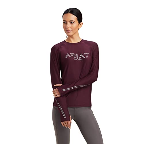 Ariat Female Lumina Tee Mulberry X-Large
