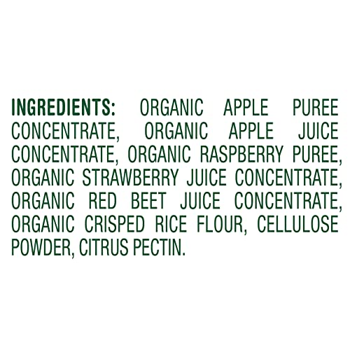Sprout Organic Toddler Snacks, Crispy Chews, Red Berry & Beet, 3.15 oz - Pack of 10