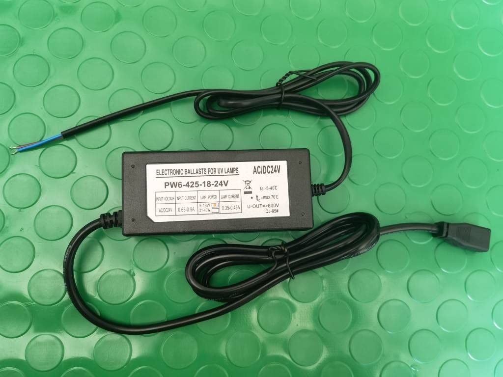 hqtelecom 24V Replacement Electronic Ballast for Ultraviolet (UV) Lamps with Visual Alert Led for Bulb On/Off