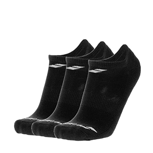 Babolat Invisible 3 Pairs Pack Socks (Black/Black) (12.5/15)