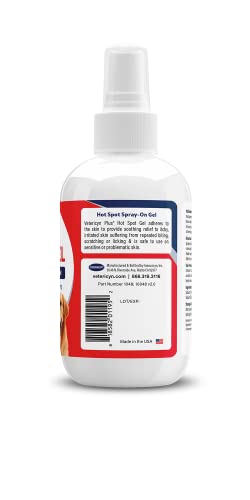Vetericyn Plus Hot Spot Hydrogel. Soothing Relief and Protection for Itchy or Irritated Skin, Rashes and Sores. Safe for Dogs, Cats and All Animals (3 oz / 89 mL)