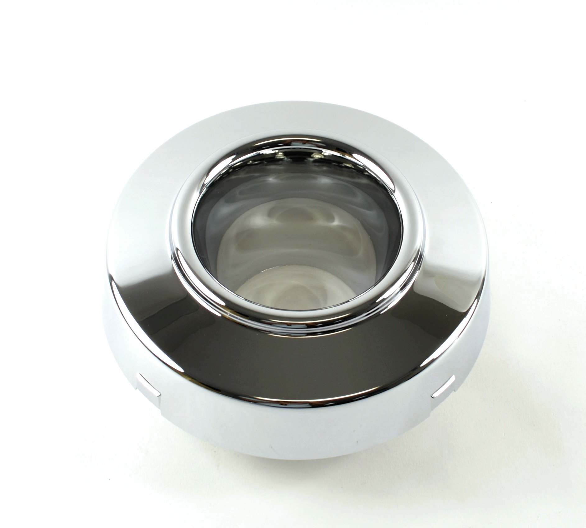 BB Auto New 4x4 Open Front Wheel Chrome Center Cap Replacement for 1999-2004 Ford F350 Super Duty Dually (Dual Rear Wheel)