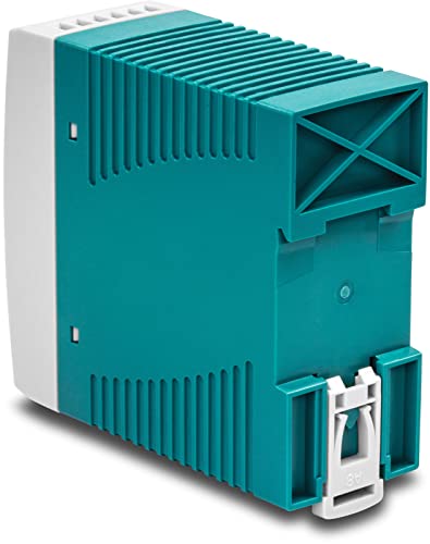 TRENDnet 60 W Single Output Industrial DIN-Rail Power Supply, Universal AC Input, Extreme -20 to 70 °C (-4 to 158 °F) Operating Temp., Ti-M60204, Blue