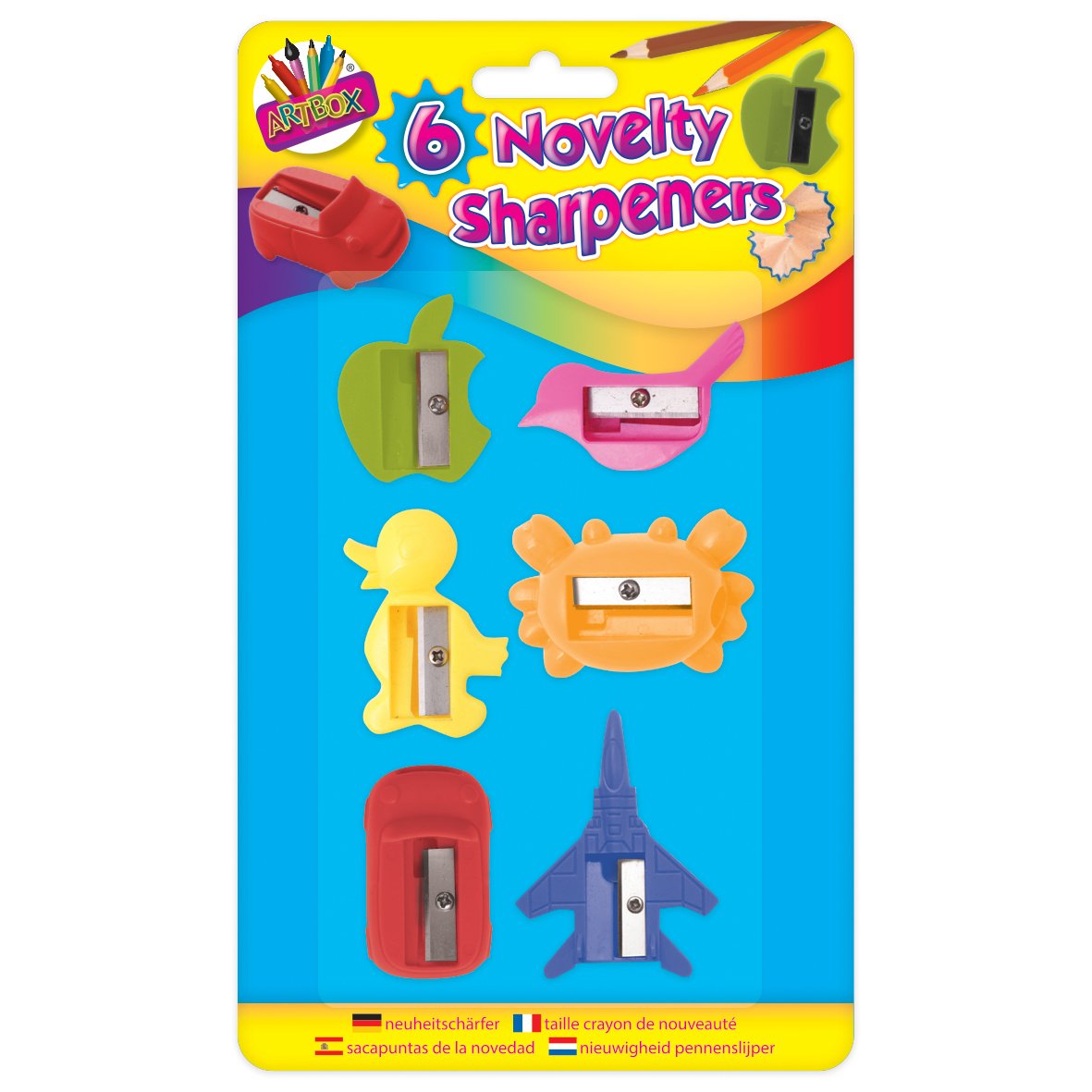 ARTBOX SHARPENERS Novelty 6 Pack