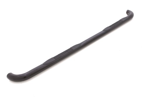 Lund 23078438 Black Steel 3" Round Bent Nerf Bars for 2004-2008 Ford F-150 SuperCab
