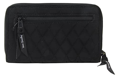Vera Bradley RFID Turnlock Wallet (Classic Black)