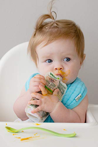 Sprout Organic Baby Food Pouches Stage 3, Organically Sourced Meat Protein, 4 Ounce (Pack of 12)
