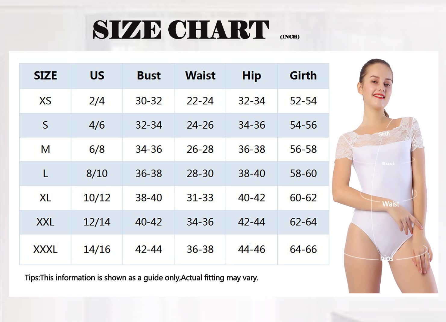 Aoylisey Women's Lace Short Sleeve Ballet Dance Leotard One Piece Bodysuit 0315 (black, XXXL-Large)