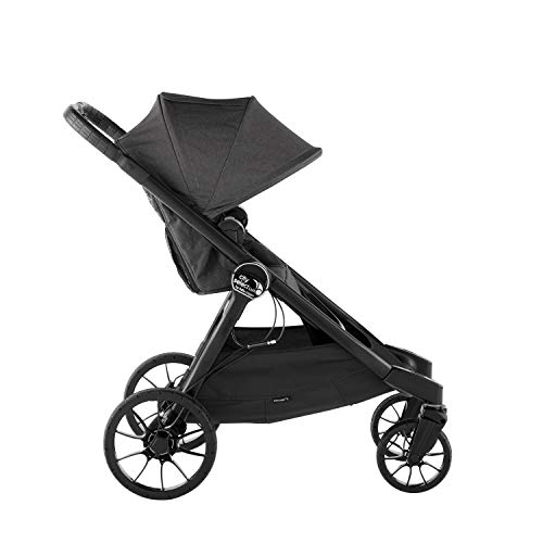 Baby Jogger City Select LUX Stroller | Baby Stroller with 20 Ways to Ride, Goes from Single to Double Stroller | Quick Fold Stroller, Granite