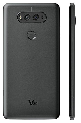 LG V20 H910a 64GB 5.7" IPS LCD Display Android Smartphone w/ Dual Rear Cameras (16MP+8MP) - Carrier Unlocked for all GSM Carriers Worldwide (Titan Gray)