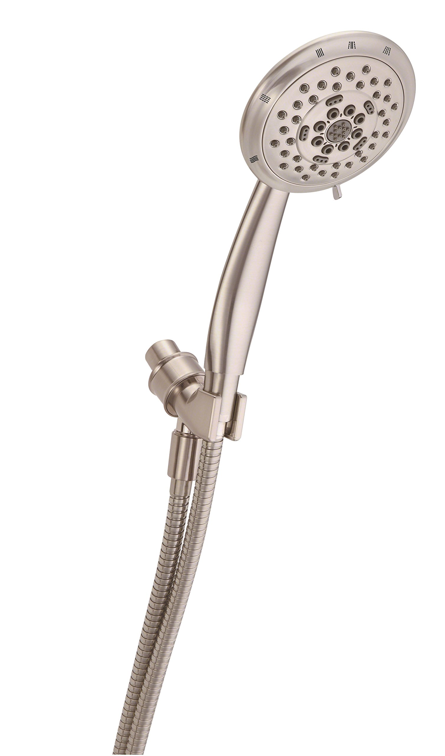 Danze D461035BN Florin Five Function Showerarm Mount Handshower Kit, 2.0 GPM, Brushed Nickel