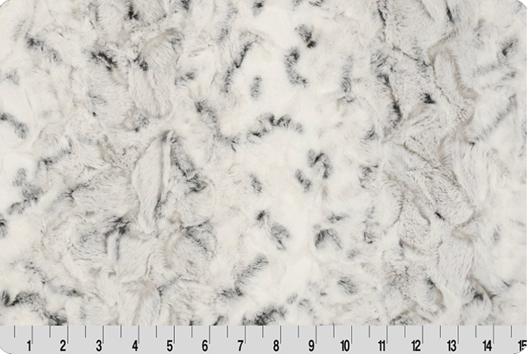 Shannon Fabrics Luxe Cuddle Cut 2Yd-Snowy Owl Alloy, Assorted