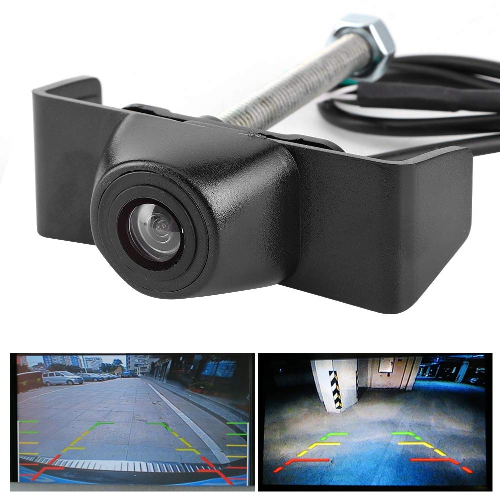 iFCOW Car Front View Mirror Camera IP67 Waterproof Parking Camera Parking Assistance for Ford Edge