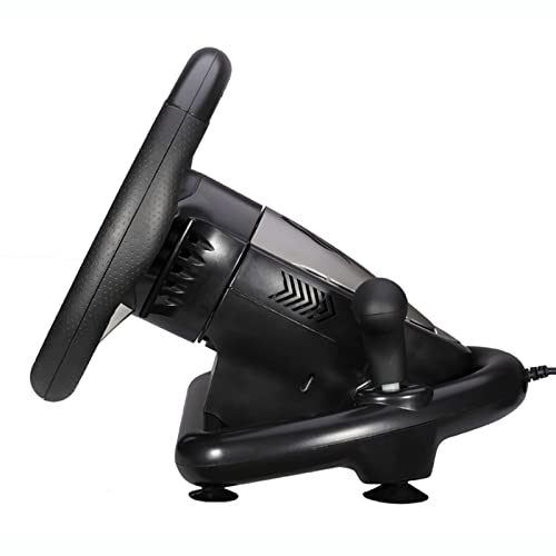 JISMCEKU Gaming Steewheel Game Accessory Automobile Race Vibration Computer Game Steewheel