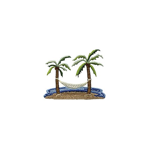 Tervis Palm Tree & Hammock Scene Insulated Tumbler, 1 Count (Pack of 1), Navy Lid