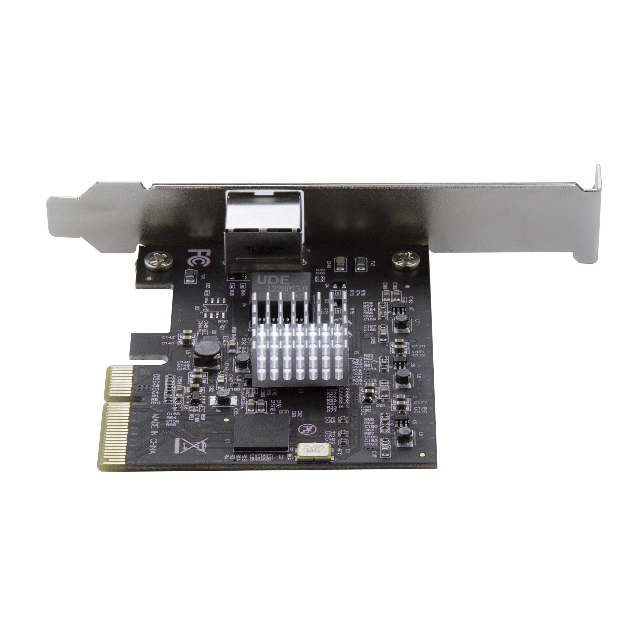 StarTech.com 5G PCIe Network Adapter Card - NBASE-T & 5GBASE-T 2.5BASE-T PCI Express Network Interface Adapter - 5GbE/2.5GbE/1GbE Multi Gigabit Ethernet Workstation NIC - 4 Speed LAN Card (ST5GPEXNB)