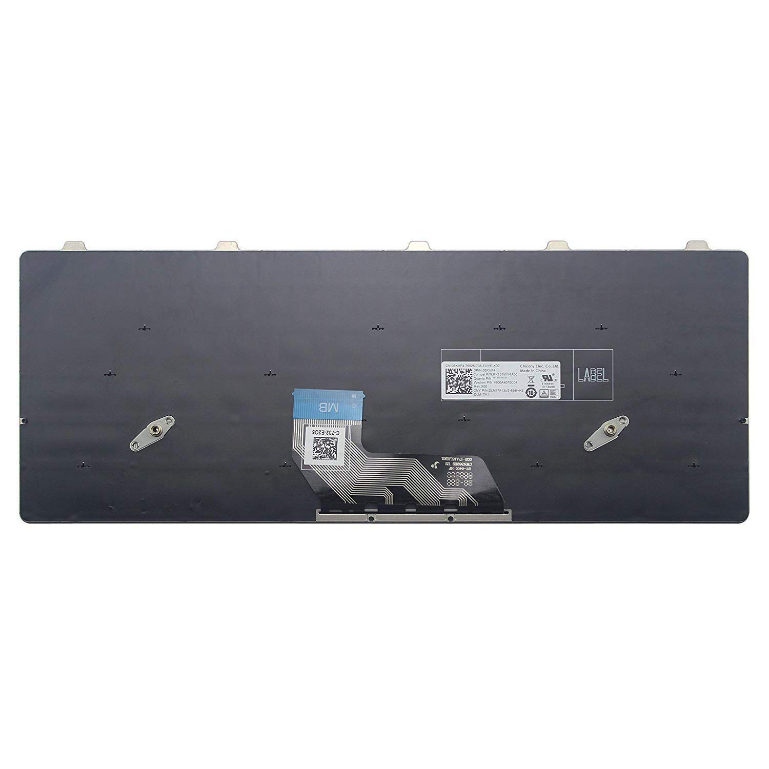 AUTENS Replacement US Keyboard for Dell Chromebook 3180 3181 3189 3380 Laptop No Backlight