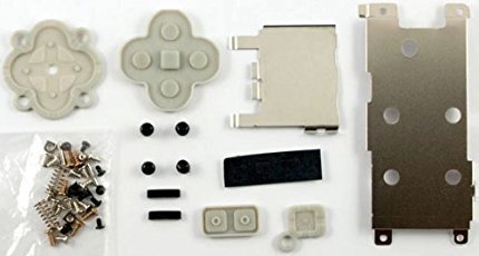 For Nintendo DSi NDSI NDSi Full Housing Case Cover Shell with Buttons Replacement Parts - Clear Blue