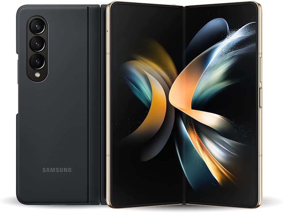Galaxy Z Fold 4 Cell Phone, Factory Unlocked Android Smartphone, 512GB, Flex Mode, Dual Sim (1x eSim + 1x Nano) Multi Window View, Foldable Display, Korean International Version, Beige (SM-F936NZ)