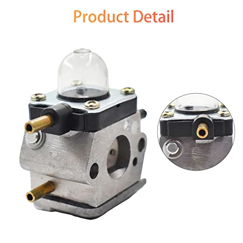 WFLNHB C1U-K82 Carburetor Replacement for Mantis Tiller 7222 7225 SV-5C/2 Replacement for C1U-K54A A021001090
