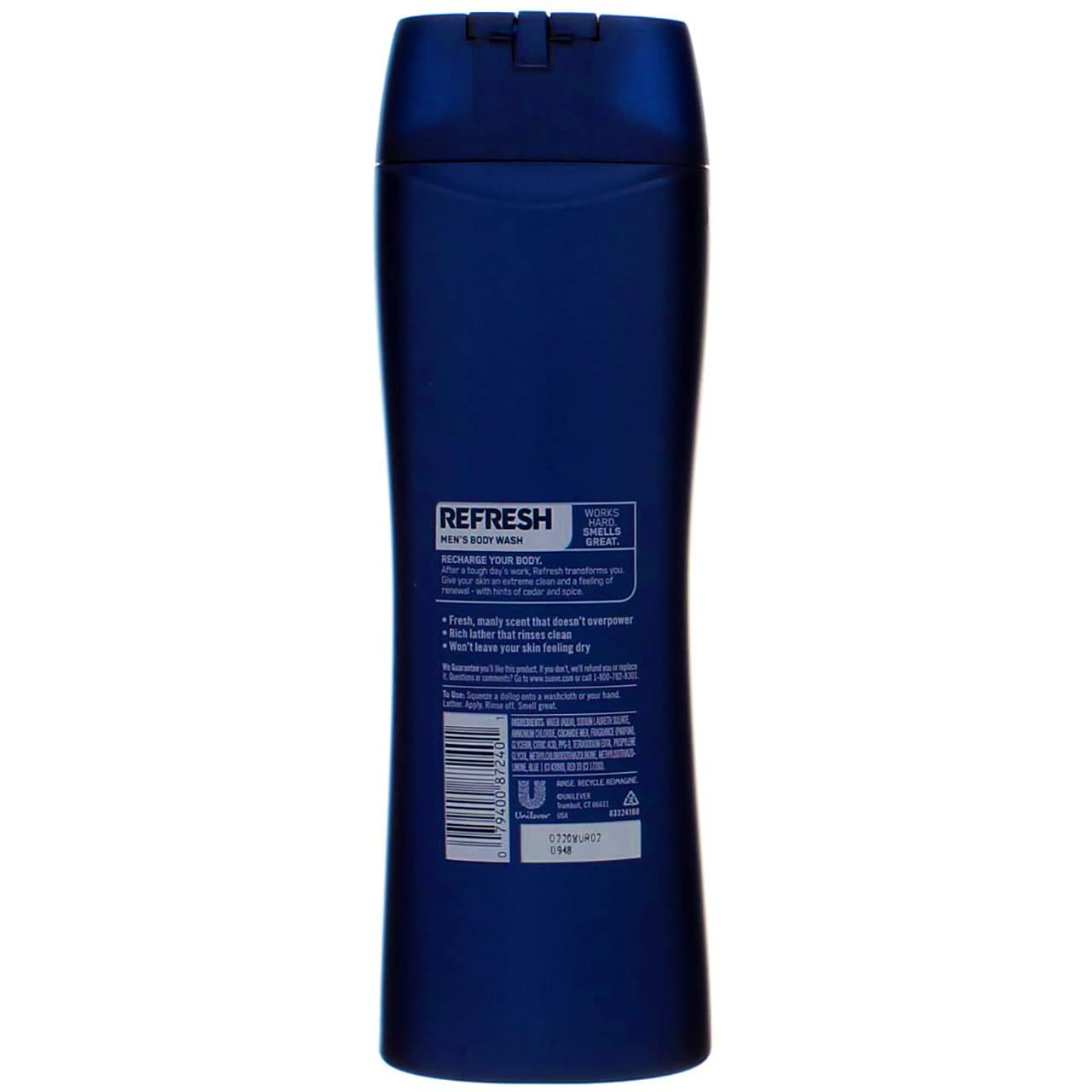 Suave Men Body Wash - Refreshing - 15 oz - 2 pk