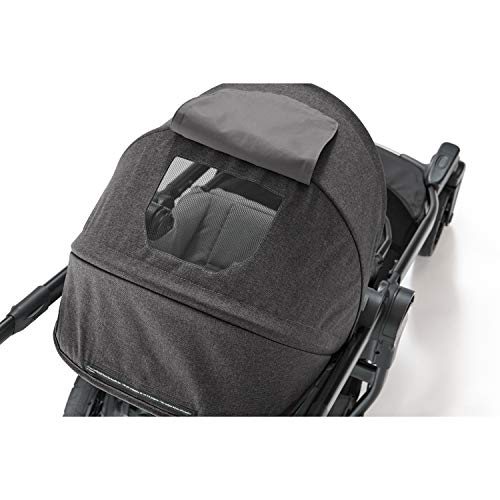 Baby Jogger City Select LUX Stroller | Baby Stroller with 20 Ways to Ride, Goes from Single to Double Stroller | Quick Fold Stroller, Granite