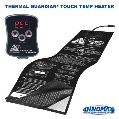 INNOMAX Thermal Guardian Touch Temp Solid State Hardside Waterbed Heater, Full Watt