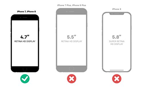 OTTERBOX SYMMETRY SERIES Case for iPhone SE (2nd gen - 2020) and iPhone 8/7 (NOT PLUS) - Retail Packaging - ROSSO CORSA (FLAME RED/RACE RED)