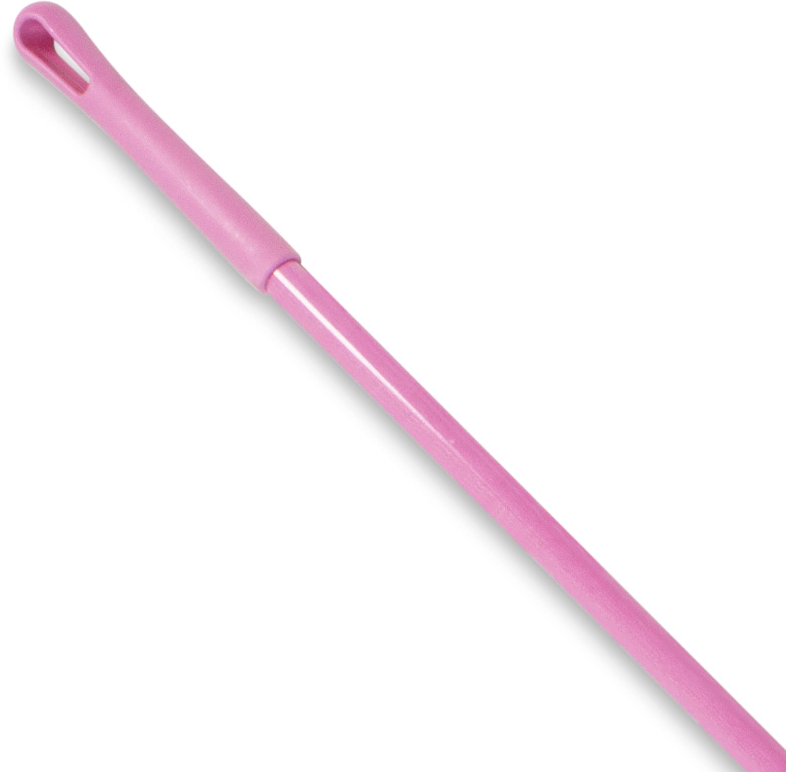 SPARTA 41225EC26 Fiberglass Broom Handle, Mop Handle, Replacement Handle With Acme Threaded Tip For Commercial Cleaning, 48 Inches, Pink