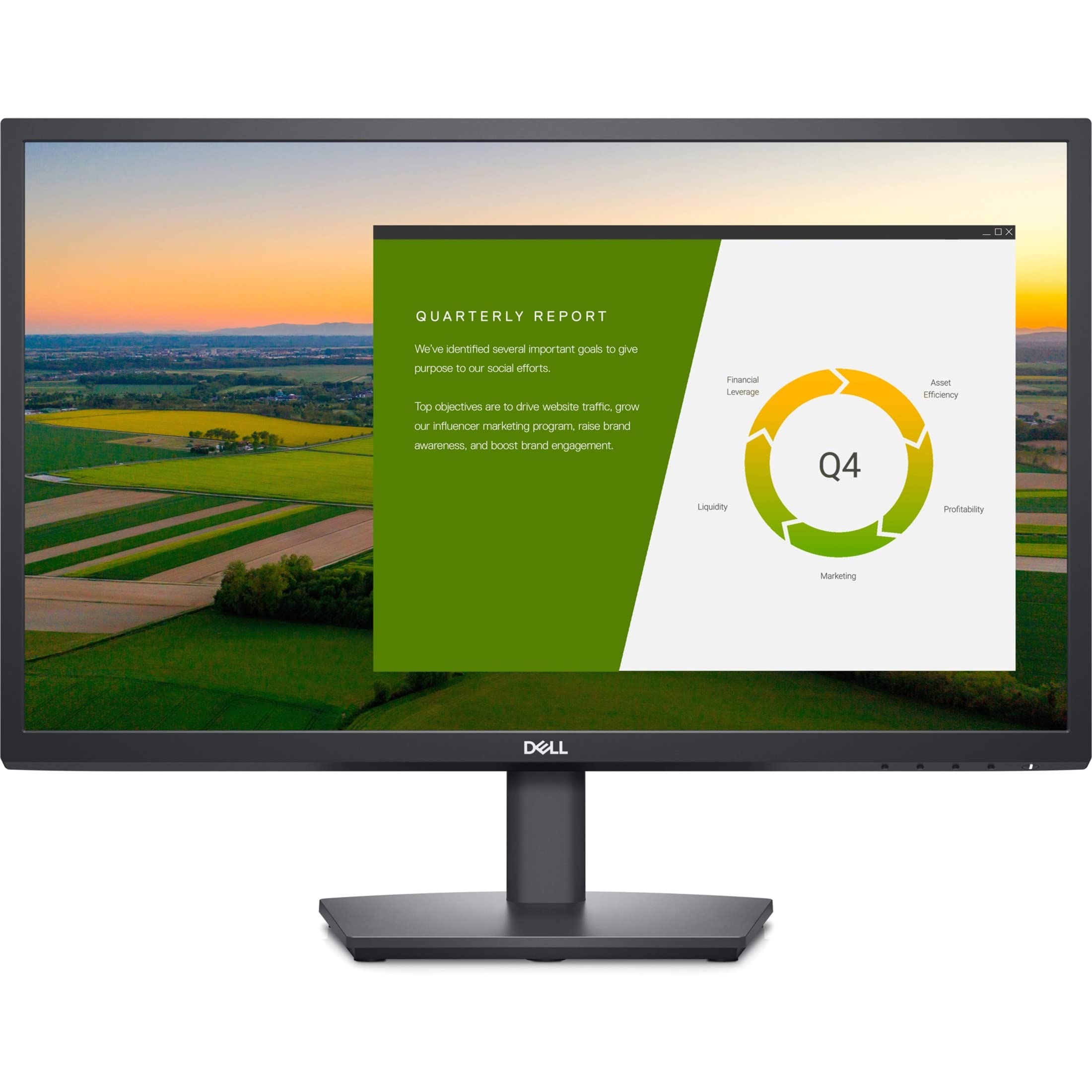Dell REFURB 24.0 FHD IPS LED MON (Certified Refurbished)
