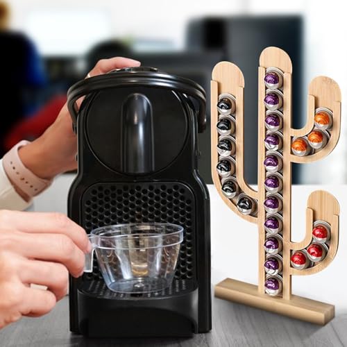 Creative Shape Coffee Bag Holder, Coffee Bar Decoration, Detachable Coffee Station Storage Rack, Wooden Coffee Stand